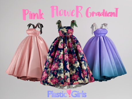Second Life Marketplace - [Plastic Girls] Selkie Large Dress - DEMO